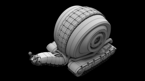 Snail Robot 3D model - TurboSquid 1713791