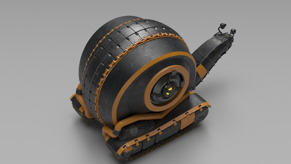 Snail Robot 3D model - TurboSquid 1713791