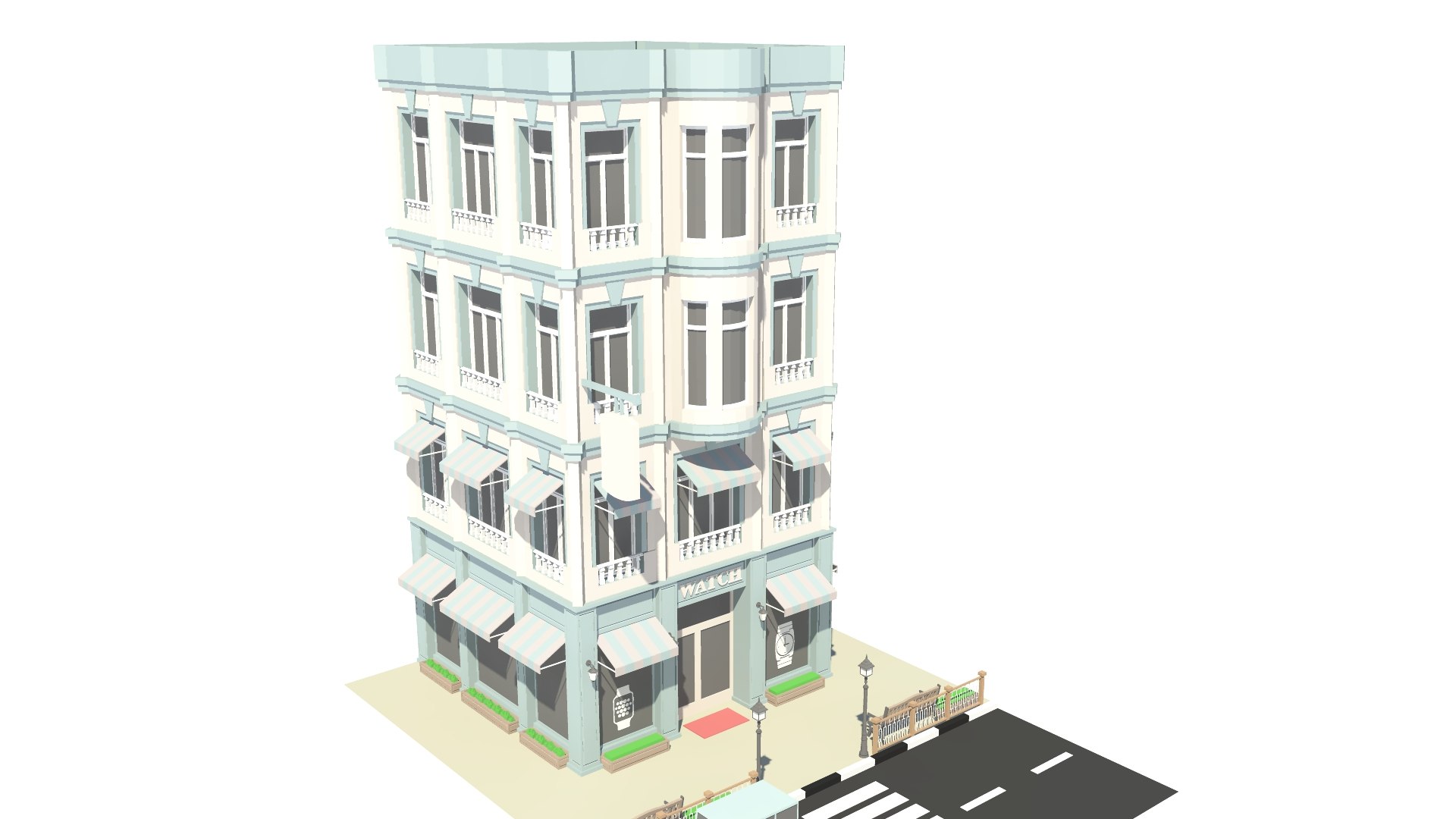 Watchshop 01 3D Model - TurboSquid 1487825