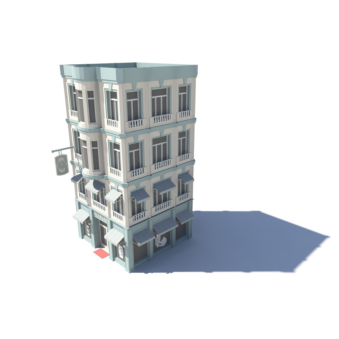 Watchshop 01 3D Model - TurboSquid 1487825