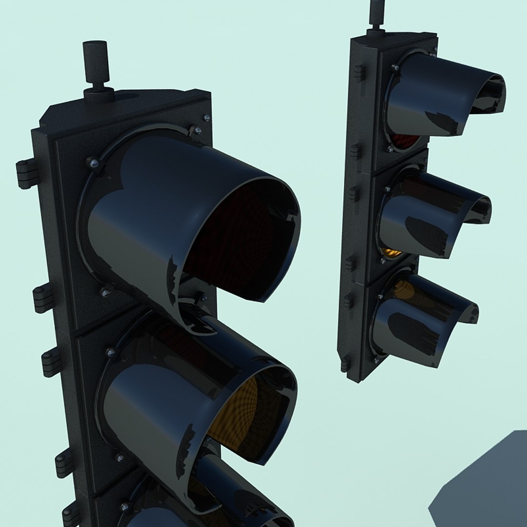 Traffic Lights 3d Model
