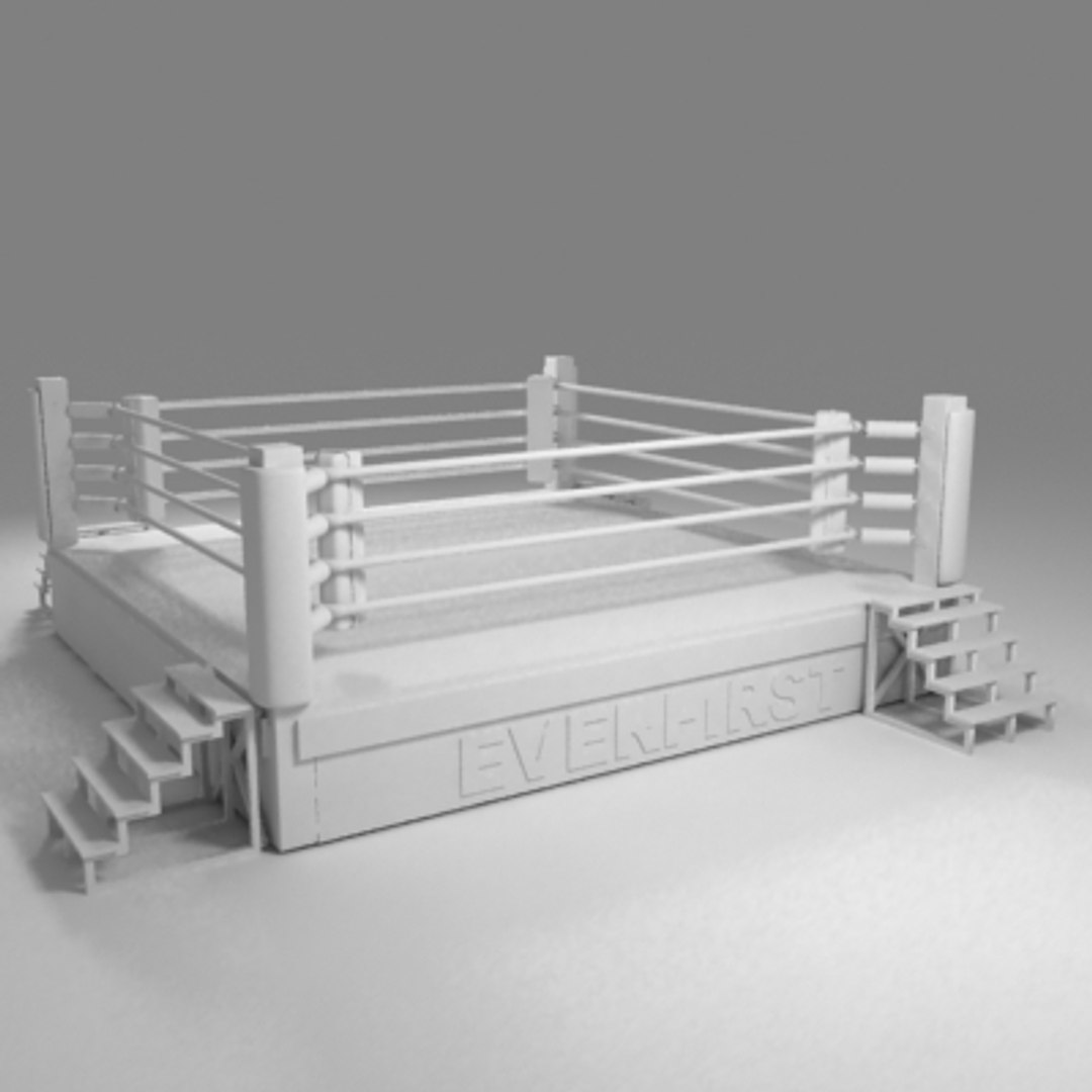 3d Boxing Ring Model