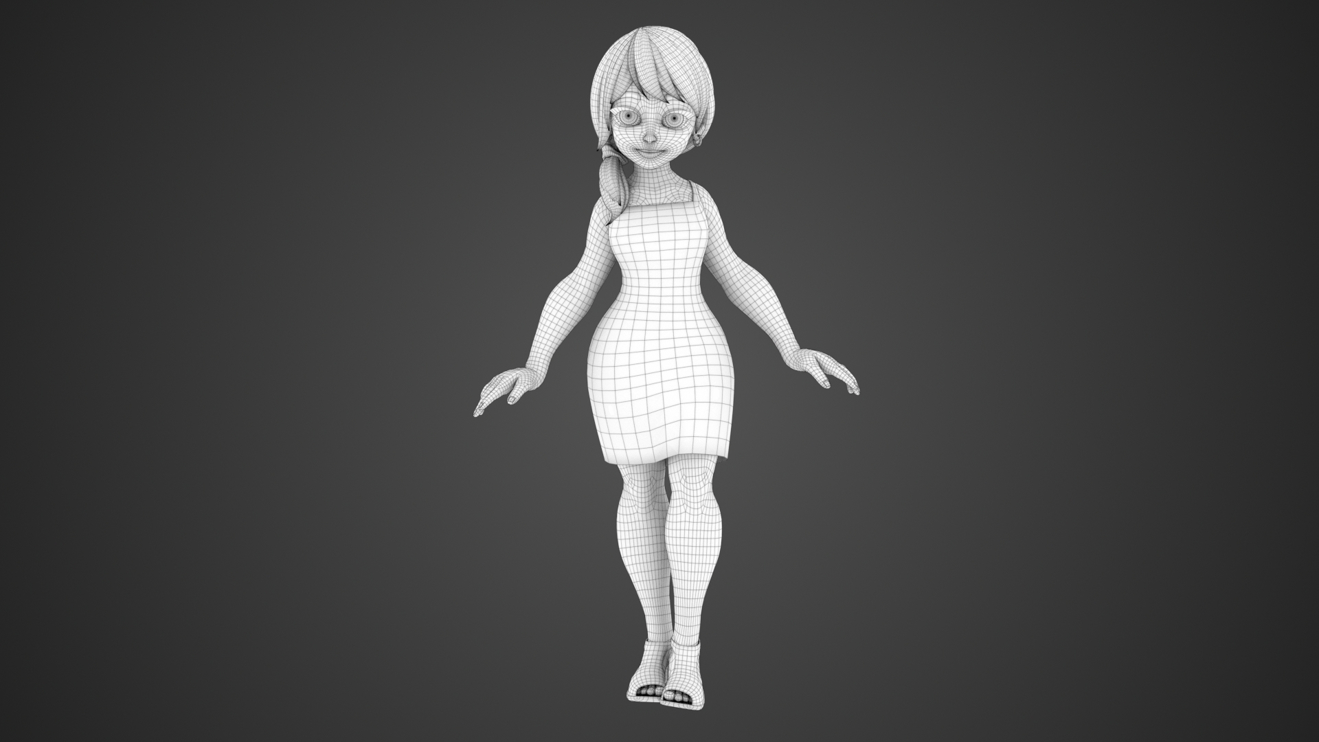 Ria Anime Model - TurboSquid 1456200