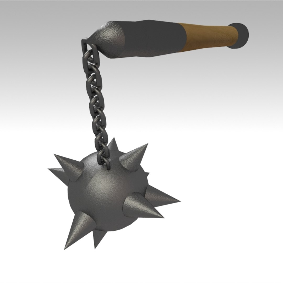 3D Ball Chain Flail Model - TurboSquid 1358861