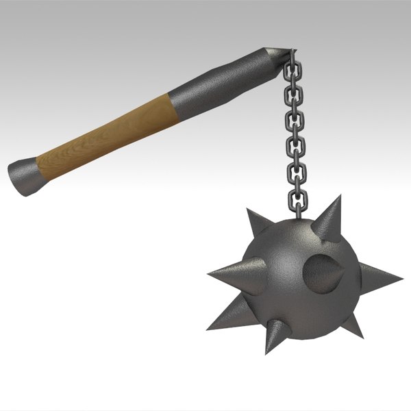 3D ball chain flail model - TurboSquid 1358861