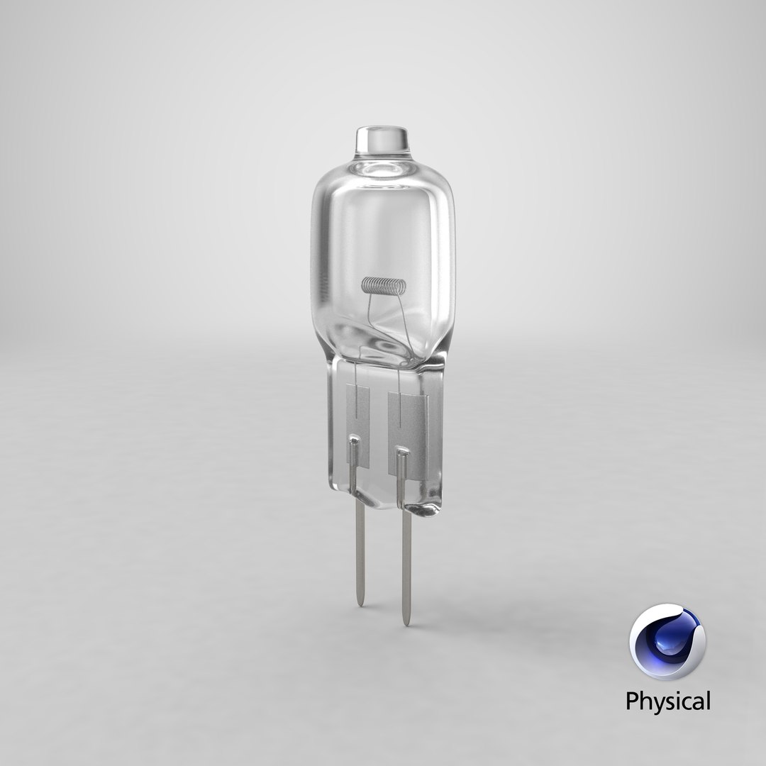 Halogen Light Bulb G4 3D - TurboSquid 1969120