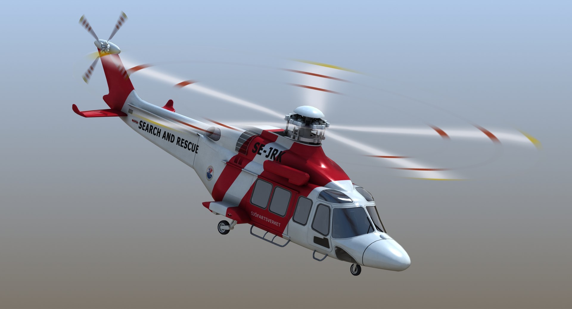 3D aw139 search rescue helicopter - TurboSquid 1427635