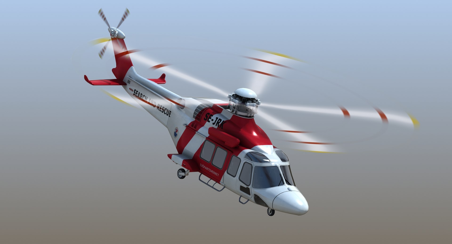 3D aw139 search rescue helicopter - TurboSquid 1427635