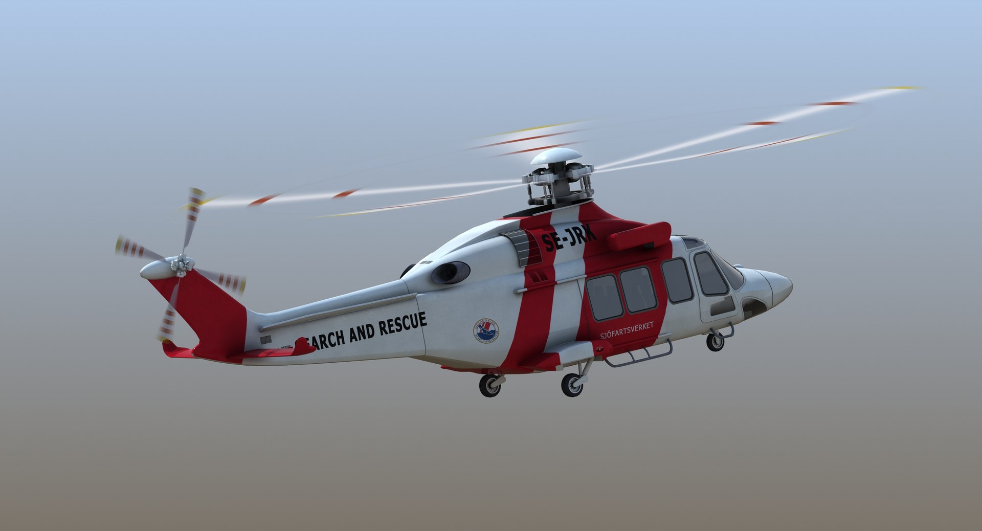 3D aw139 search rescue helicopter - TurboSquid 1427635