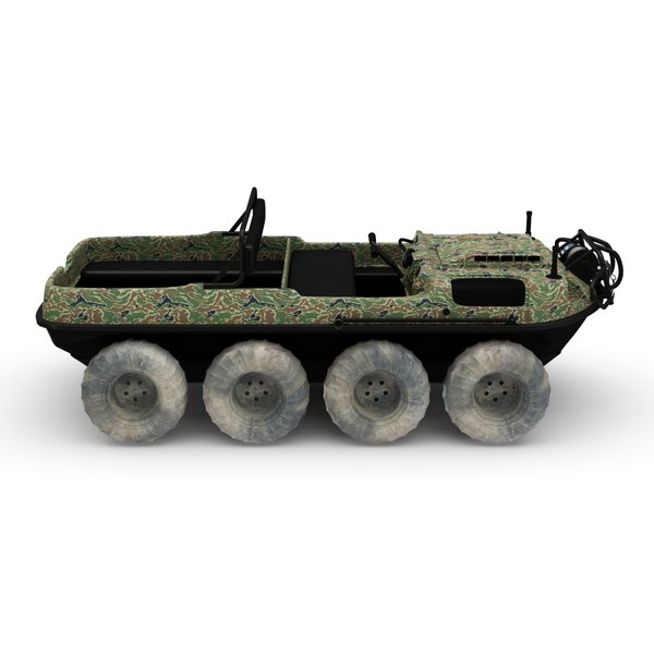 amphibious argo 8x8 v2 obj