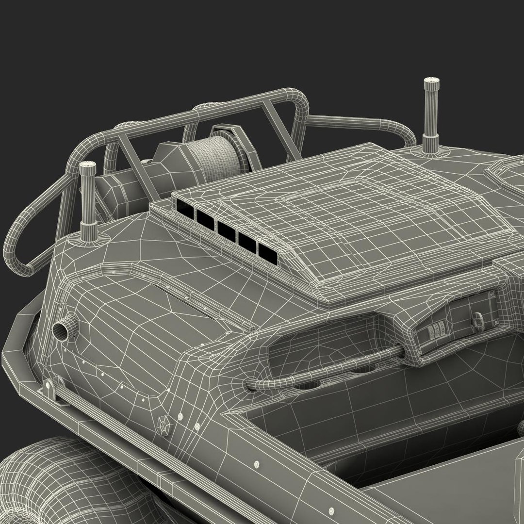Amphibious Argo 8x8 V2 Obj