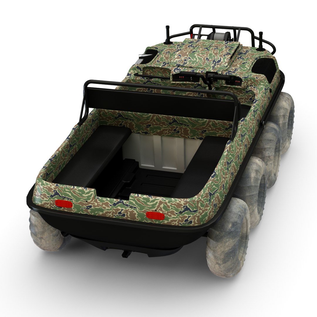 Amphibious Argo 8x8 V2 Obj