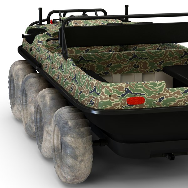 amphibious argo 8x8 v2 obj