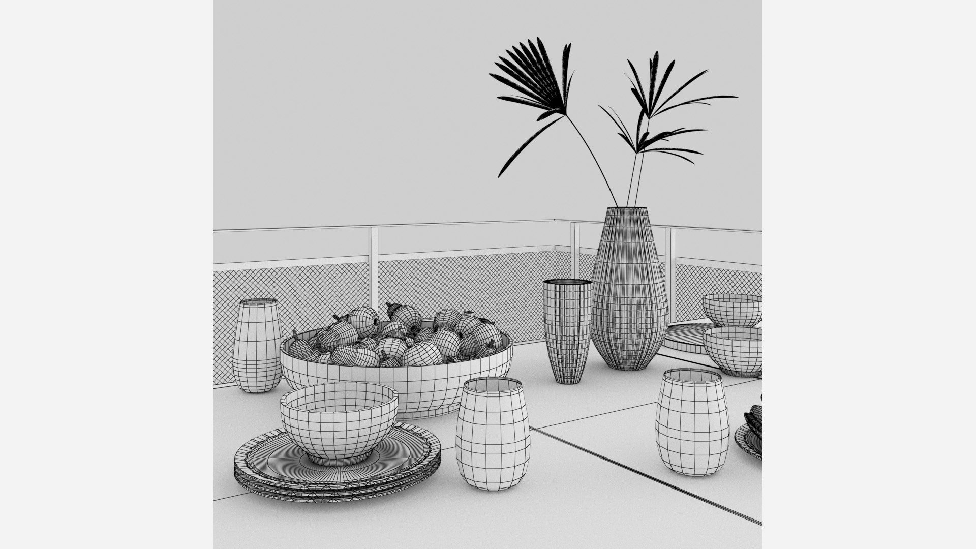 3D Indoor Set - Baltimore Living Model - TurboSquid 1991264