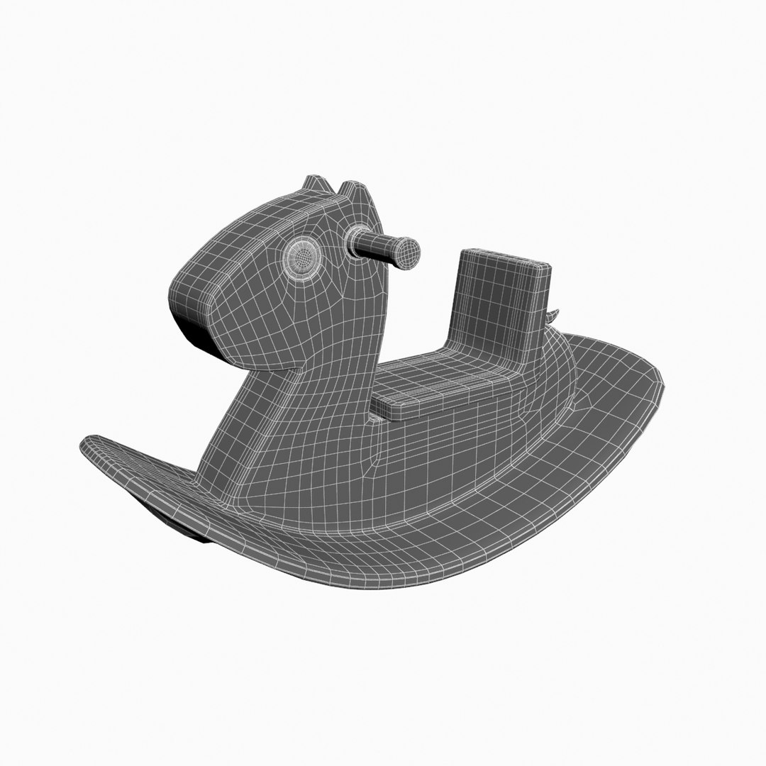 3D Rocking Horse Model - TurboSquid 1215307