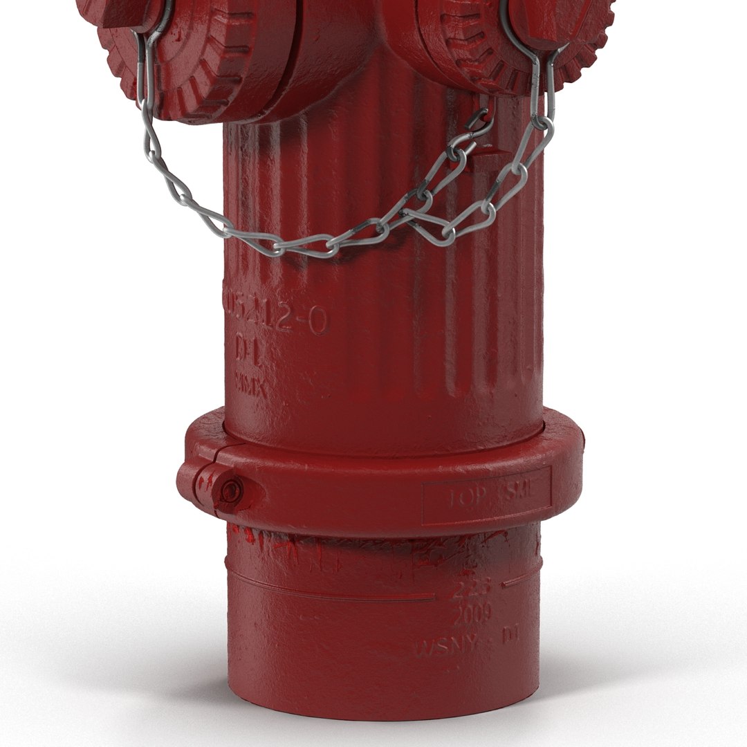 3d Hydrant Realistic