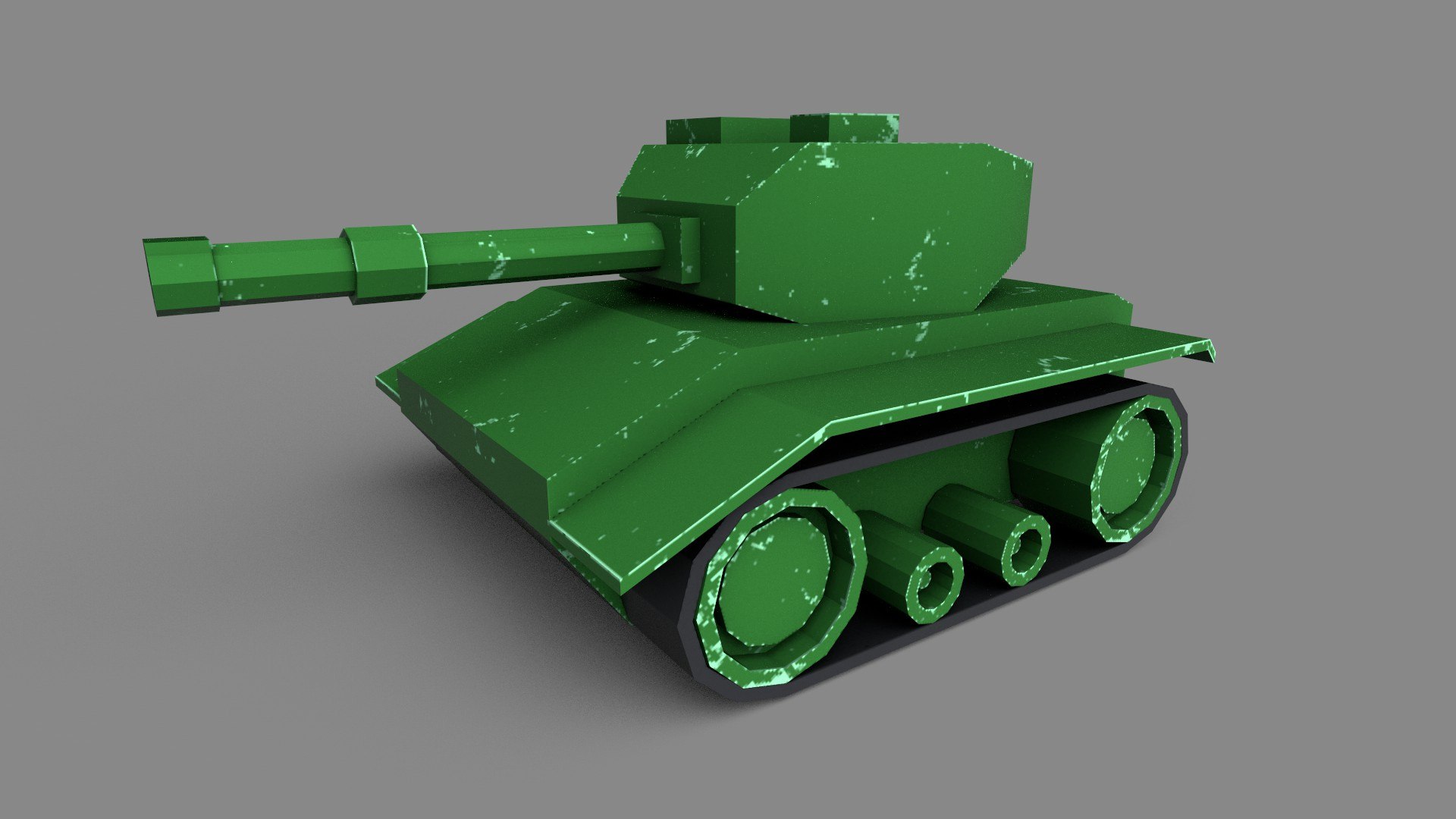 3D Tank Cartoon - TurboSquid 1675723