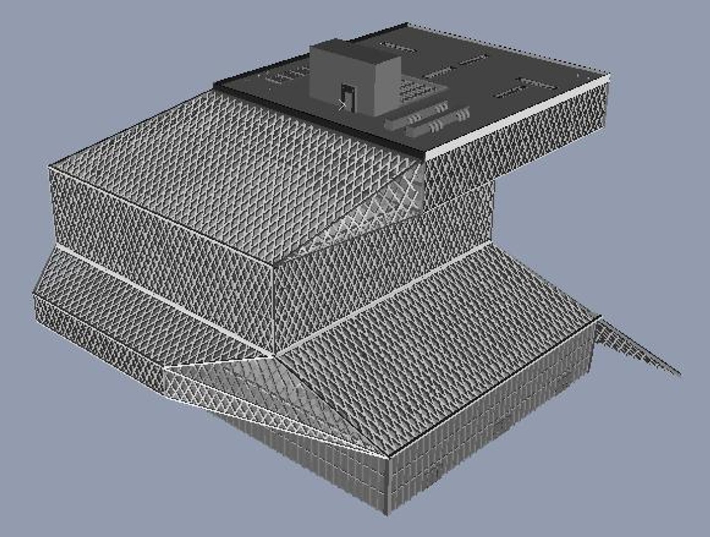 Seattle Public Library 3d Max