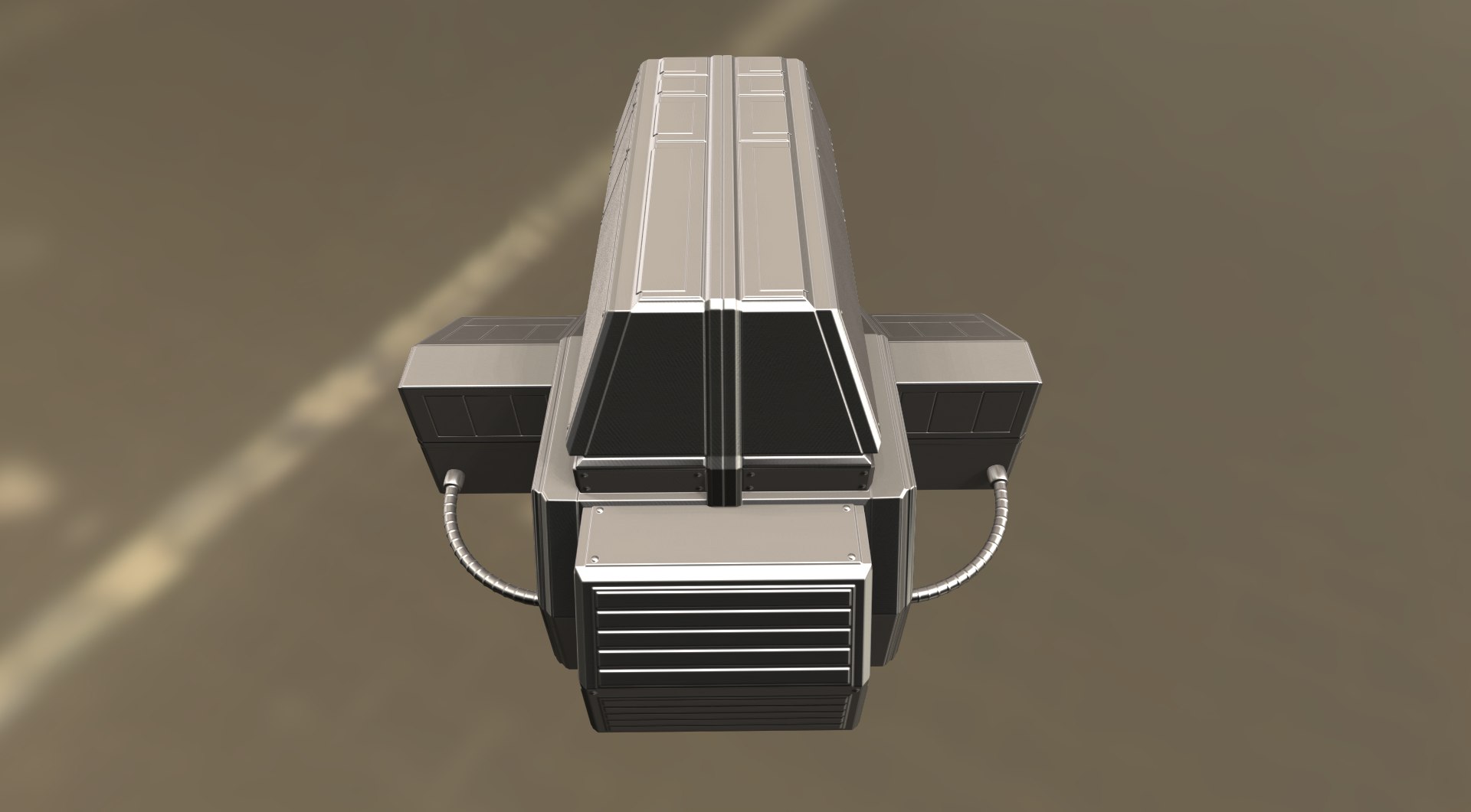 version laser gun module 3d model