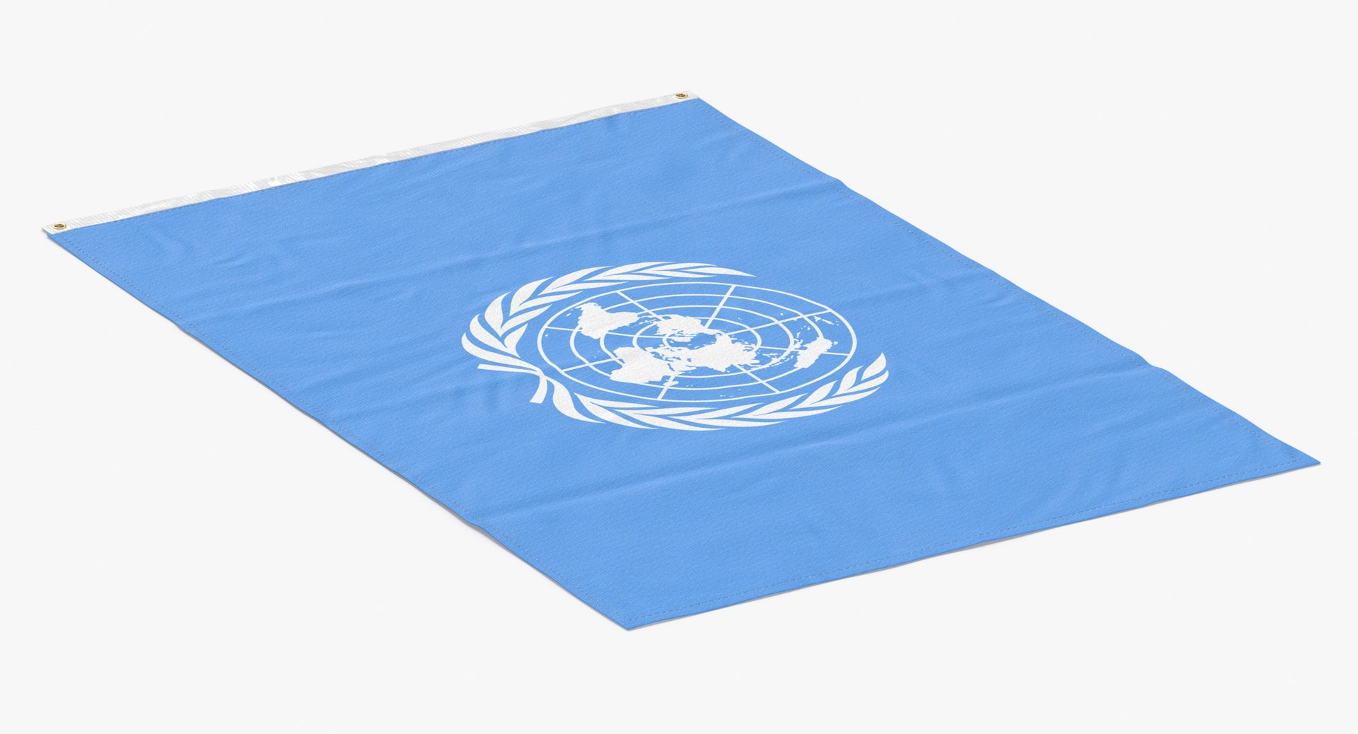 Flag Laying Pose 3D Model - TurboSquid 1573463