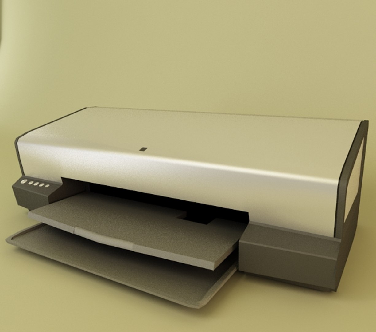 printer office 3d model