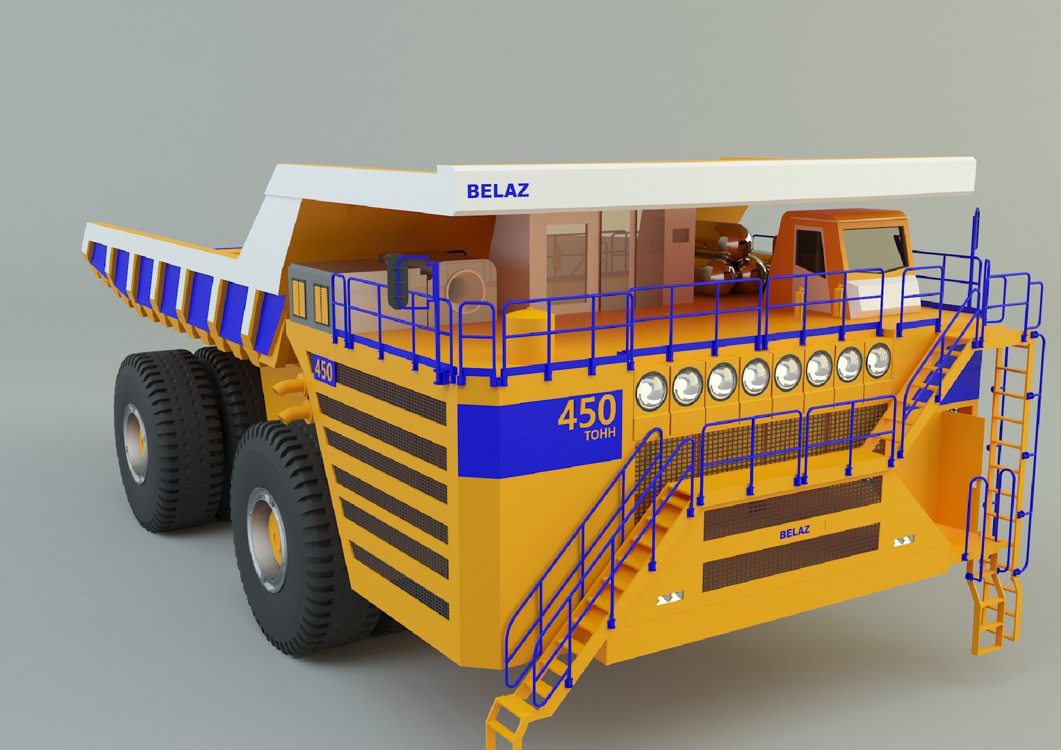 Belaz 75710 Dump Truck 3D Model - TurboSquid 1964124