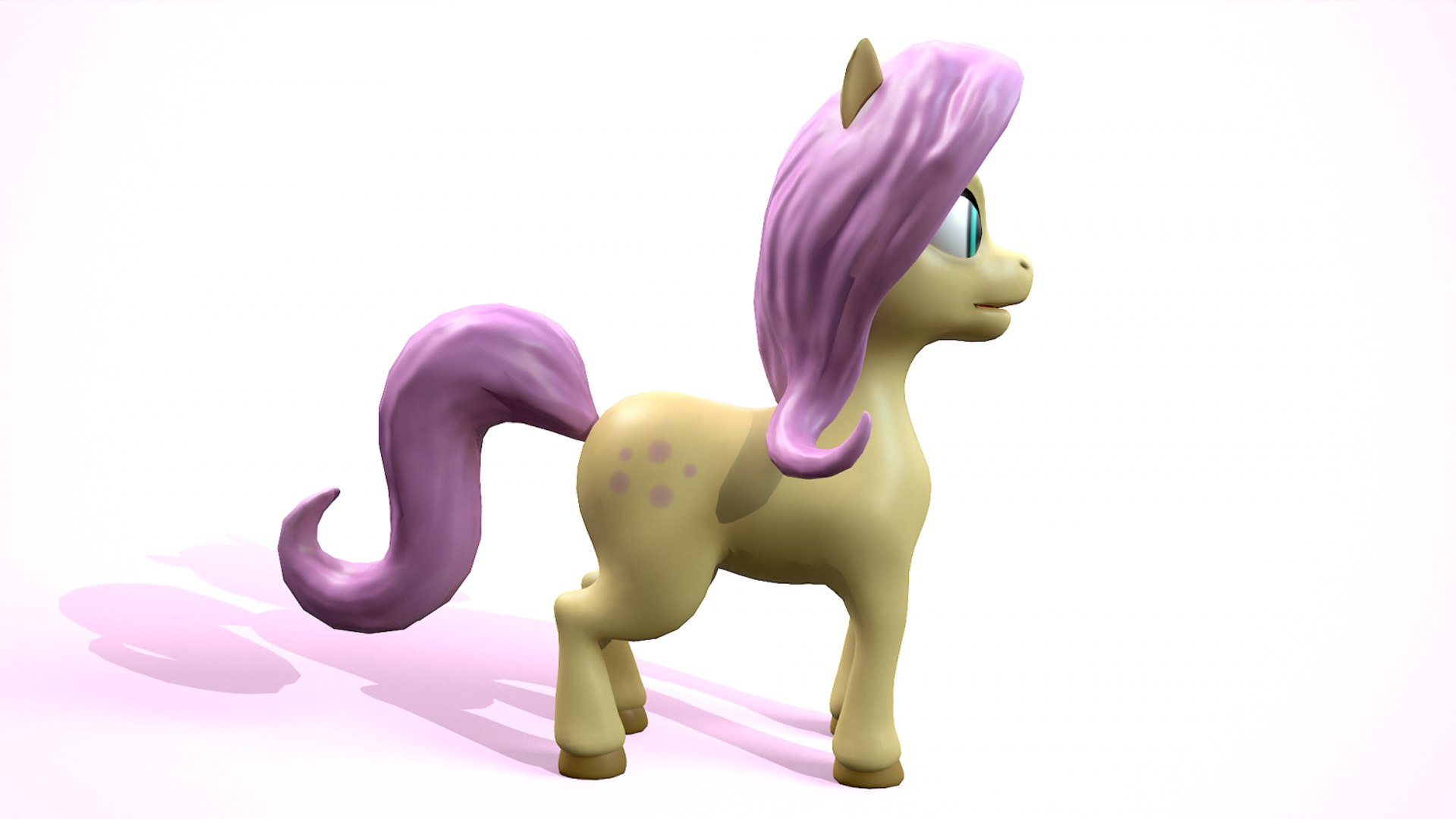3D pony cartoon - TurboSquid 1679332