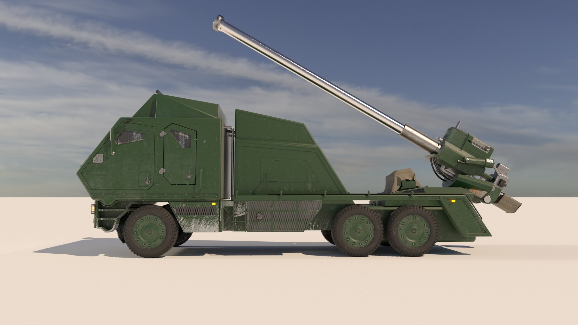 Atmos Cannon 2000 6 Model - TurboSquid 1528591