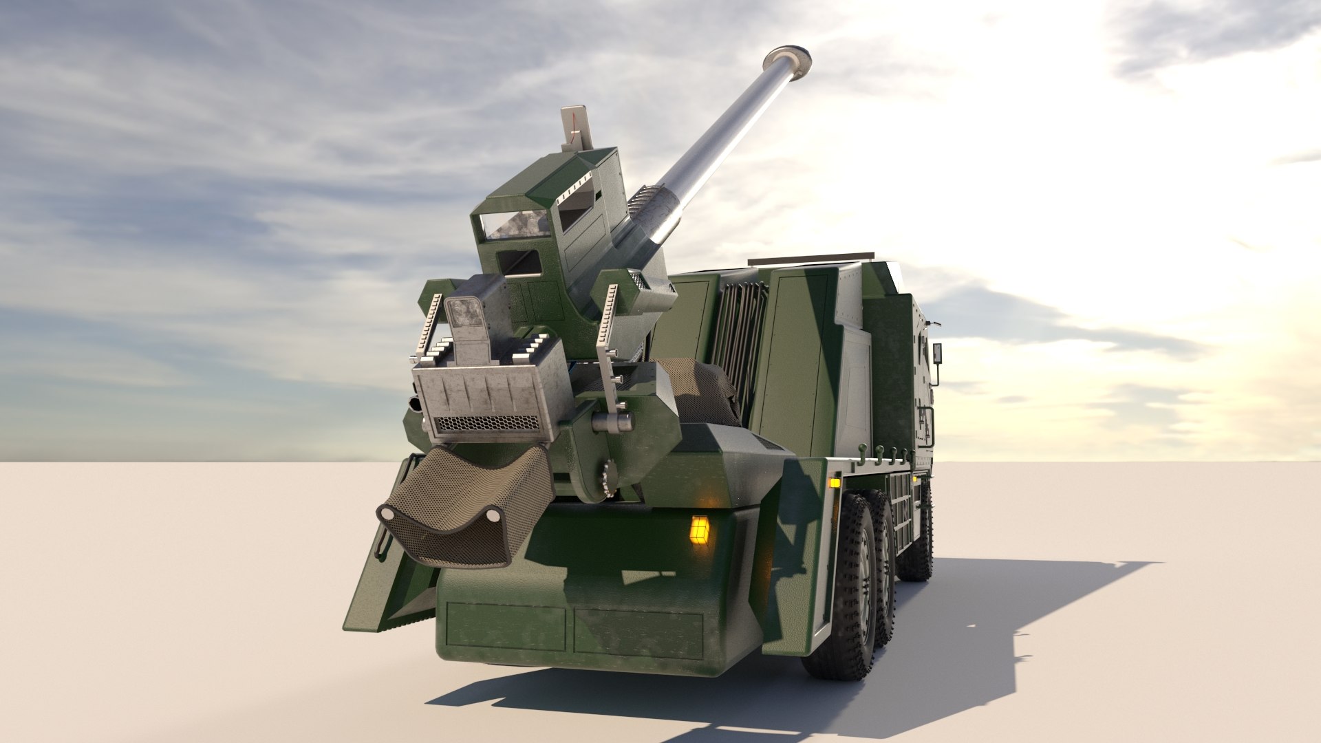 Atmos Cannon 2000 6 Model - TurboSquid 1528591