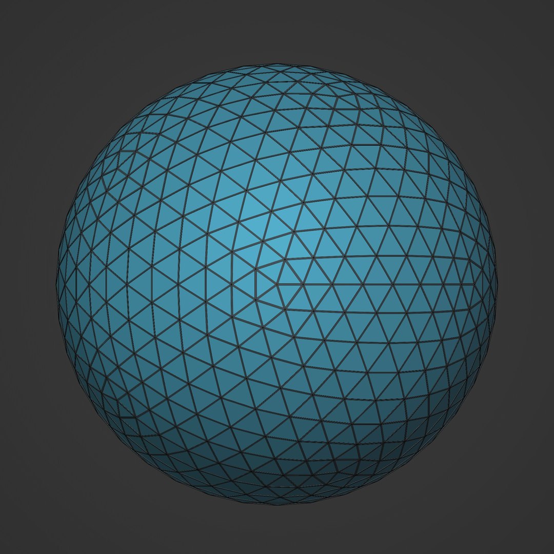 Geodesic Dome 3D Model - TurboSquid 1940544