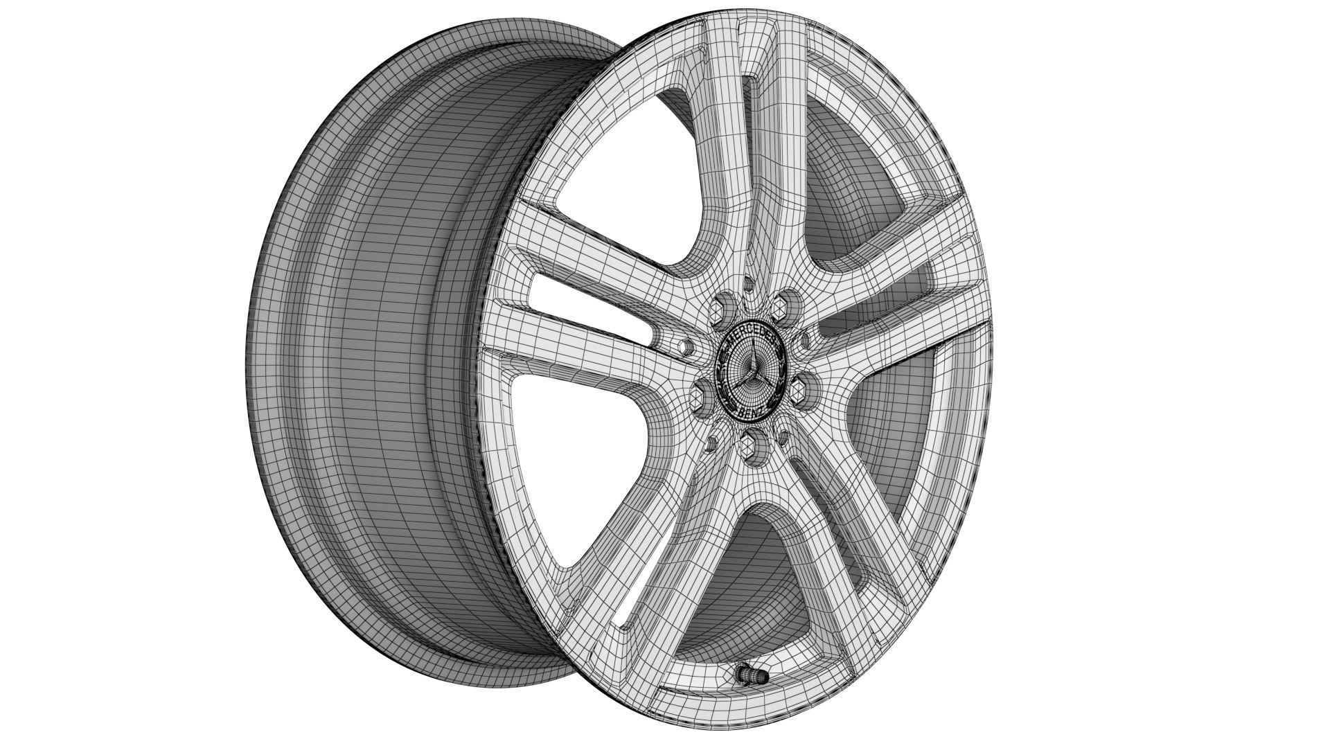 Mercedes Benz GLB SUV Rim 002 3D - TurboSquid 1990909
