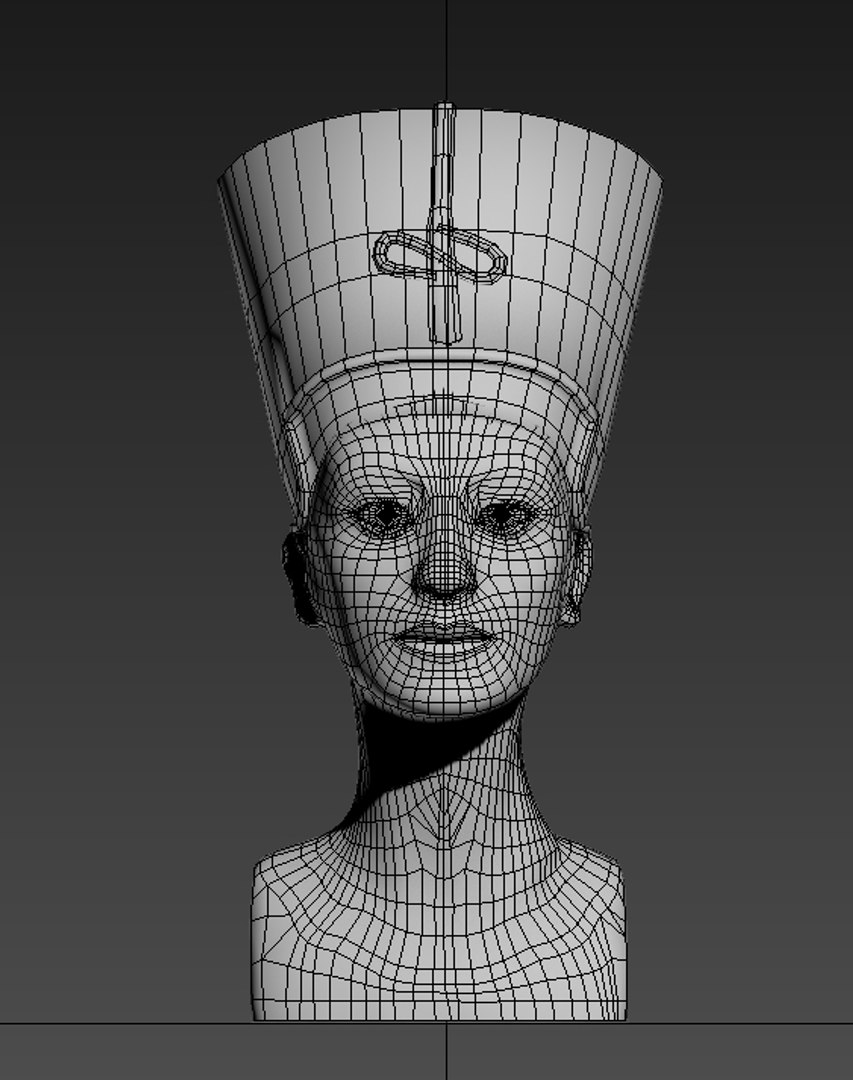 Nefertiti Bust Statue 3D Model - TurboSquid 1477527
