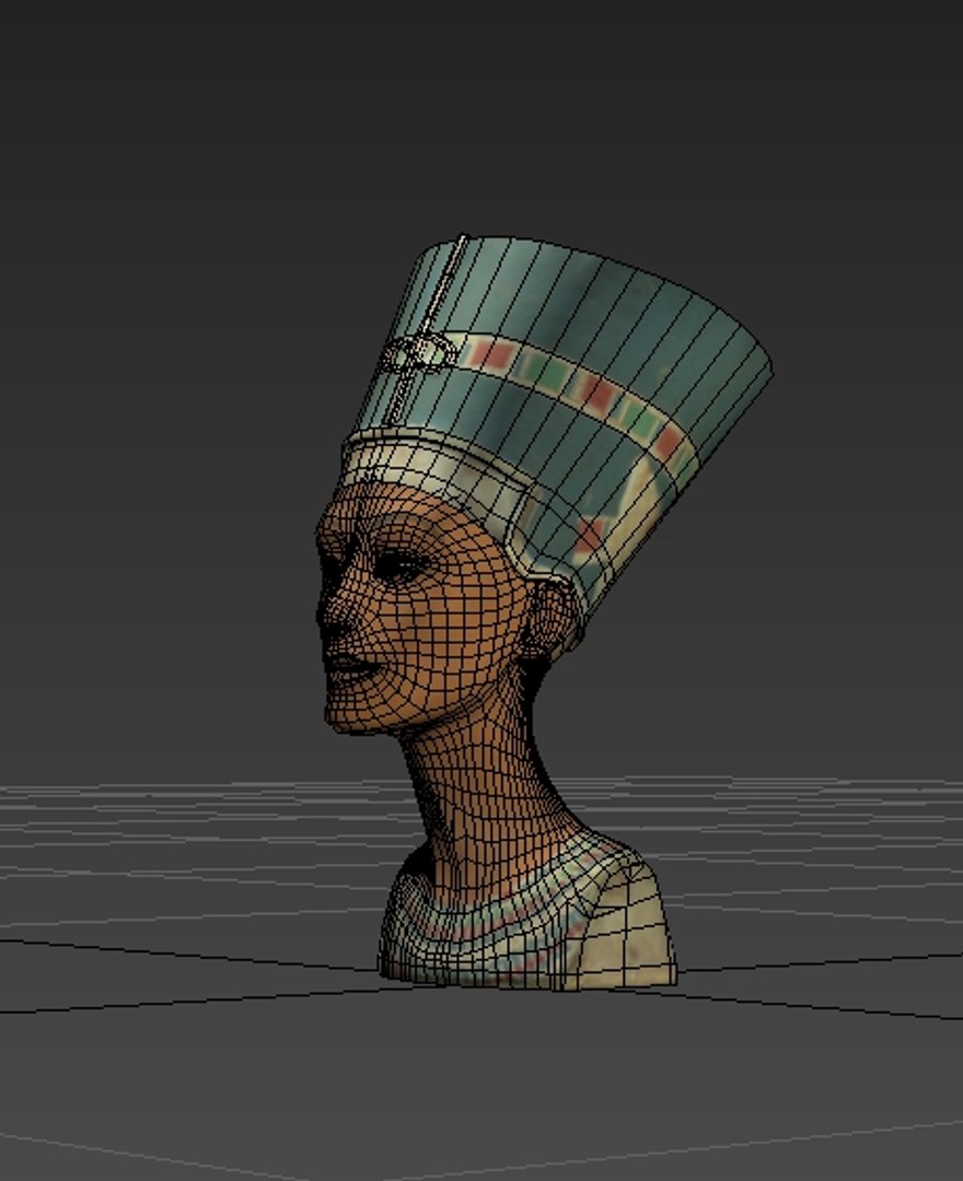 Nefertiti Bust Statue 3D Model - TurboSquid 1477527