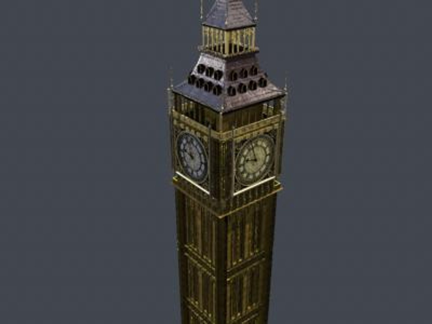 bigben big ben 3d model