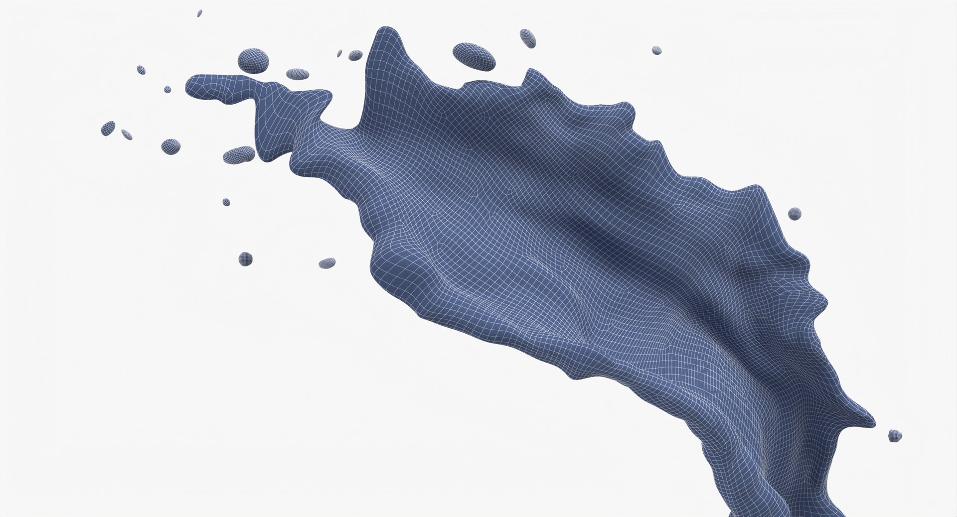 3D Prop03 Clear Splashes Type 01 - TurboSquid 2143517