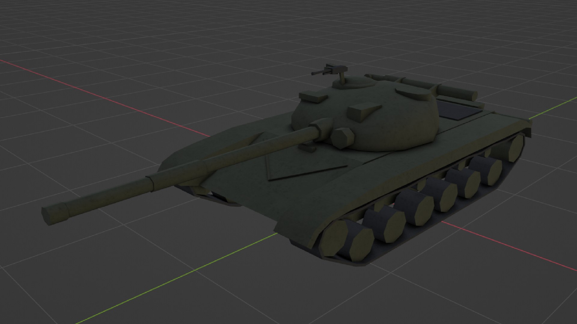3D Model T-64 Tank Low Poly With Skeleton And Suspension - TurboSquid ...