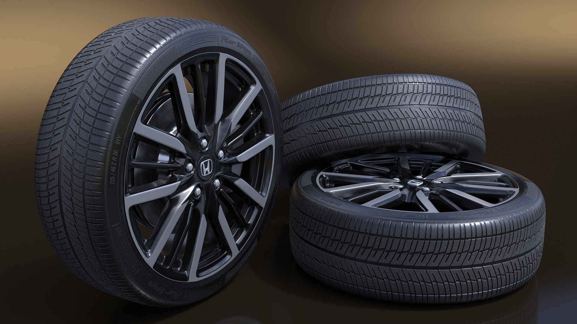 Front Wheel From Honda Accord 2025 3D Model - TurboSquid 2371448