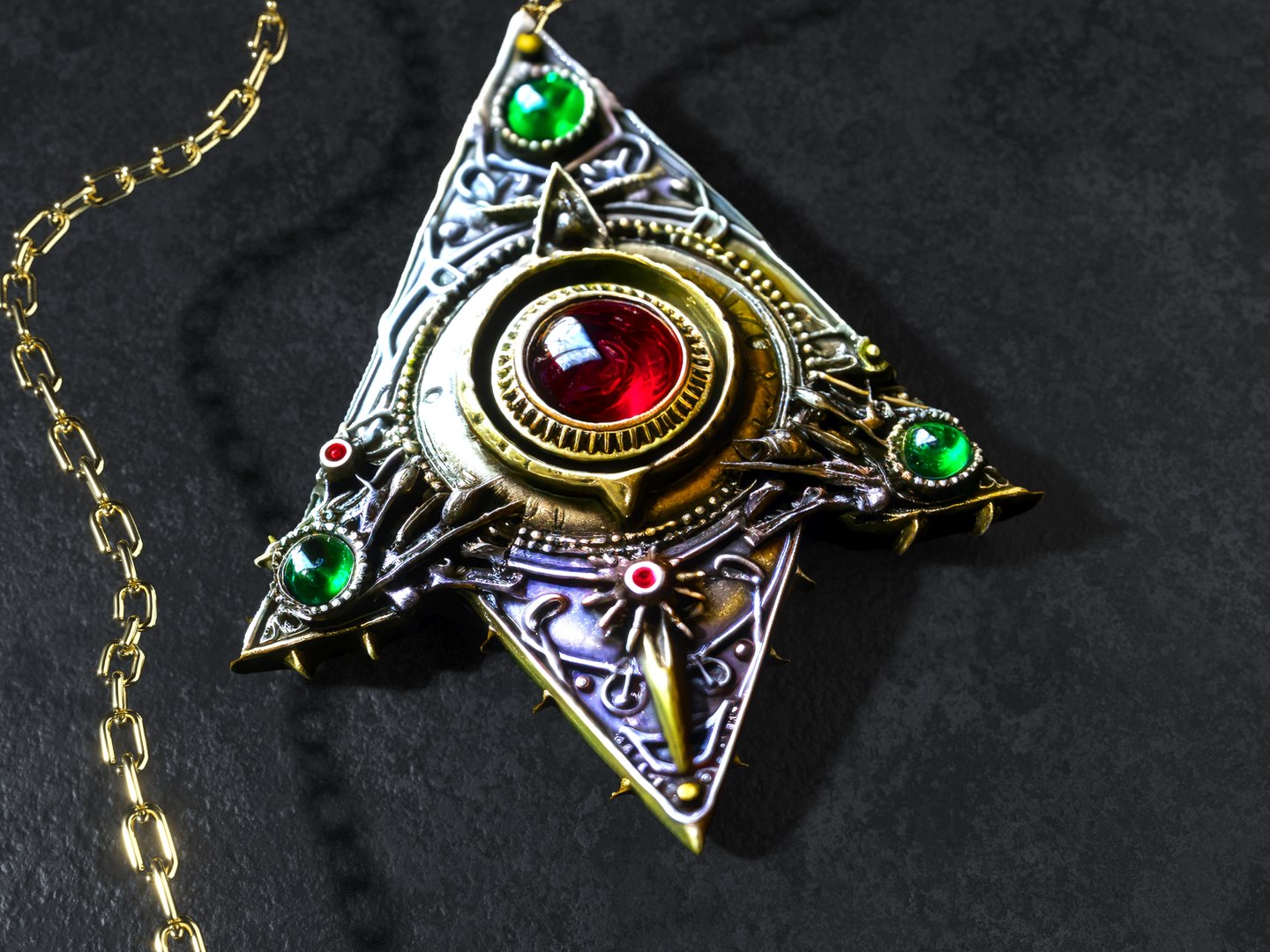 3D Magic Necklace Pack - TurboSquid 2178724