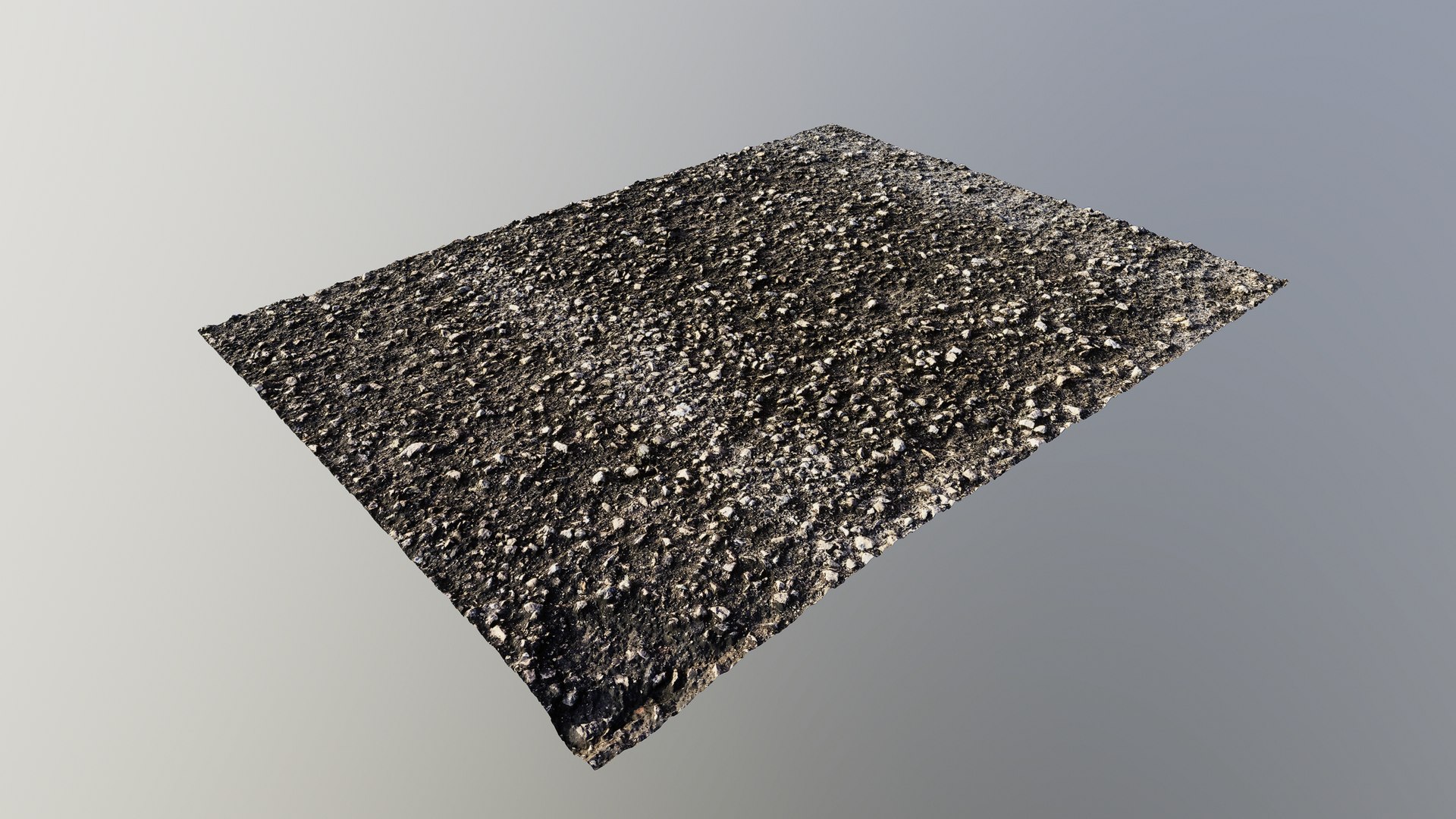 Road Scan Rough 3D Model - TurboSquid 1818595