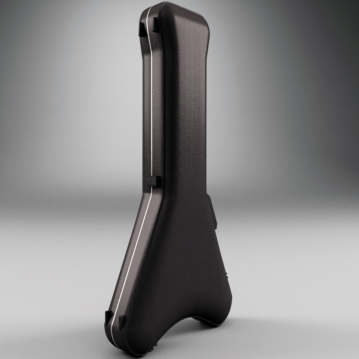 guitar cases 3d model