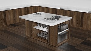 3D Counter Models | TurboSquid