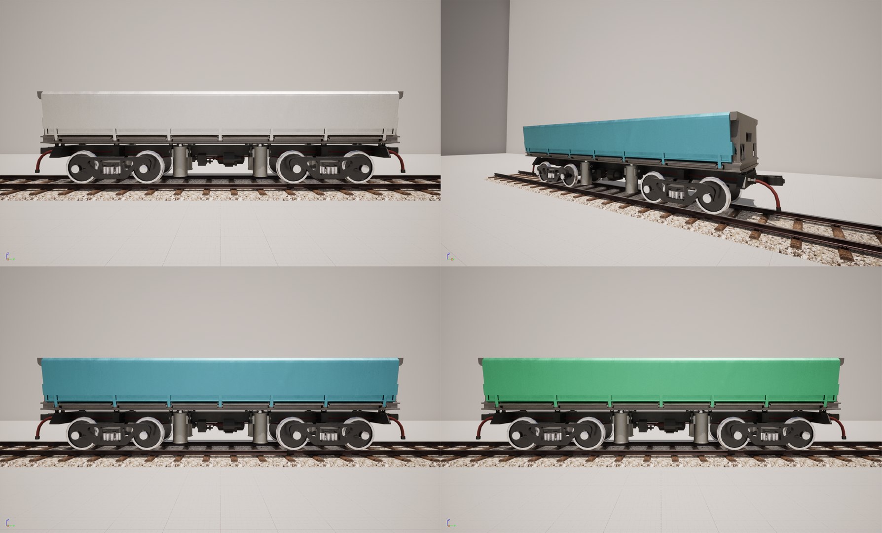 3D Train cars - TurboSquid 2113520
