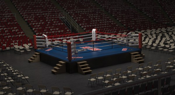 modelo 3d Arena de boxeo - TurboSquid 1016951