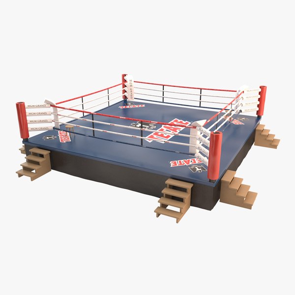 3d model boxing arena