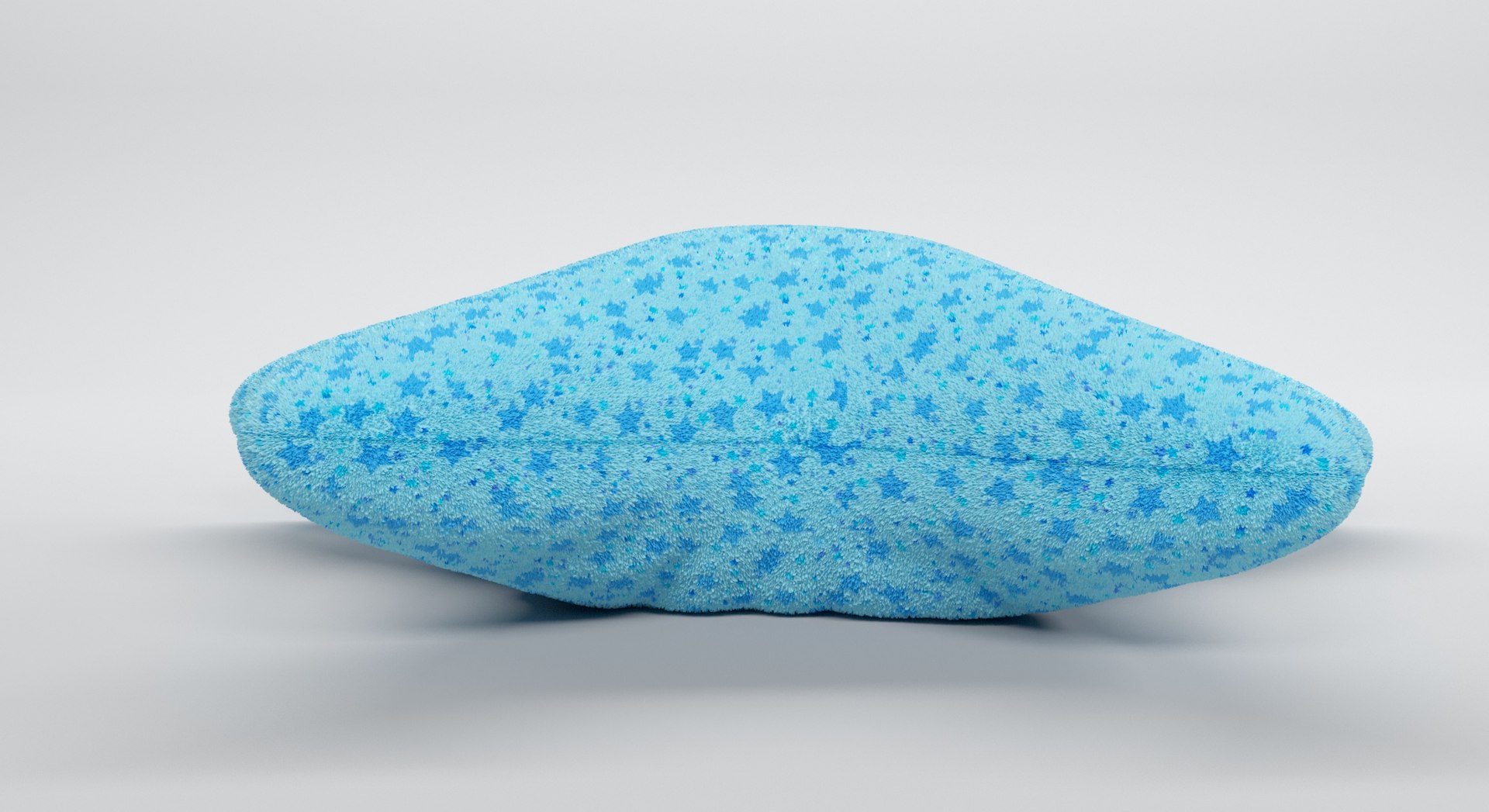 Blue Star Pillow For Childrens Room 3D Model - TurboSquid 1776837
