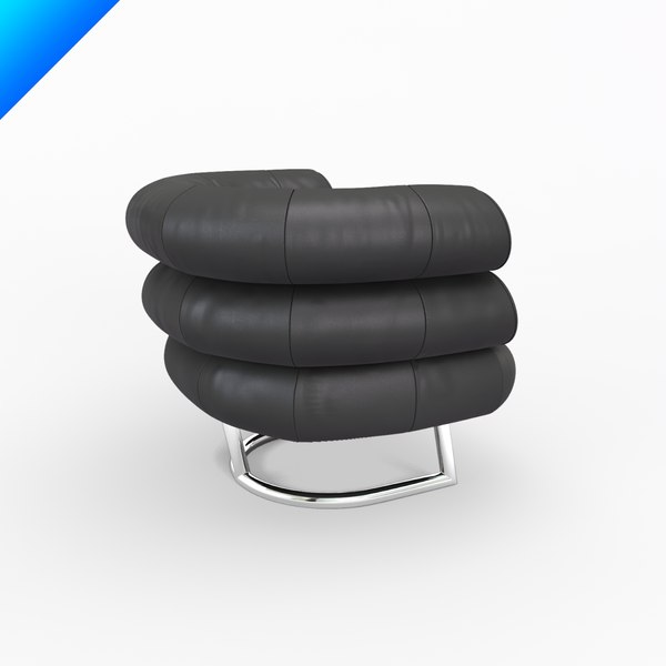 bibendum arm chair 3d 3ds