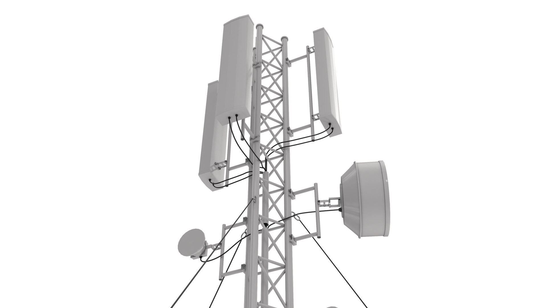 Cellular Towers Collection Model - TurboSquid 2204736