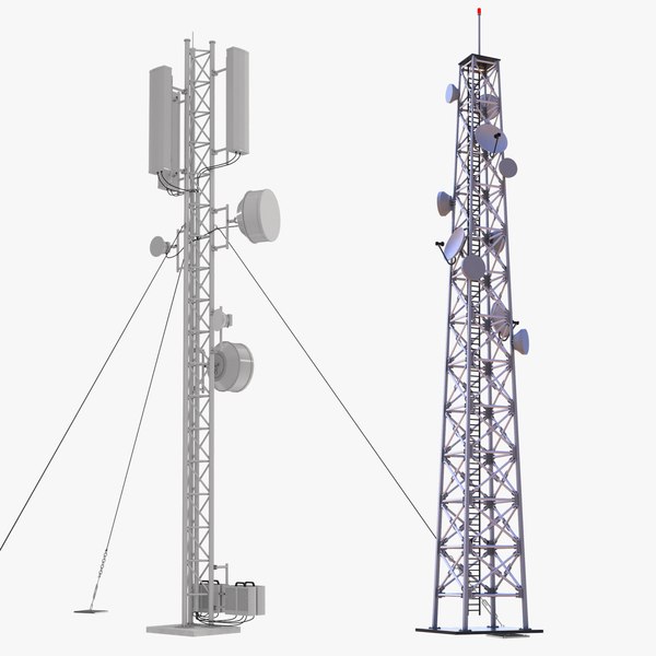 Communication Tower 3D Models for Download | TurboSquid