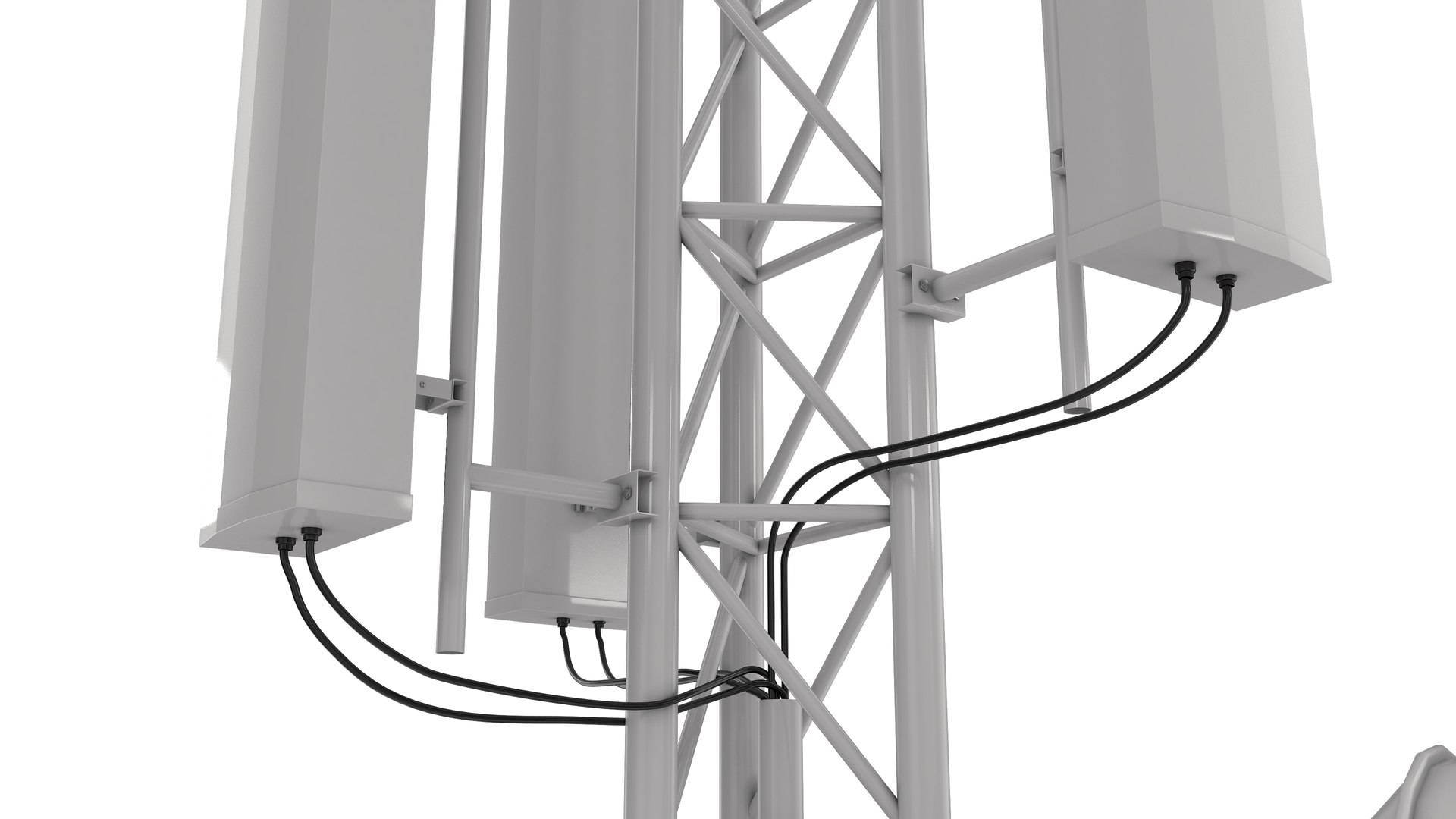 Cellular Towers Collection Model - TurboSquid 2204736
