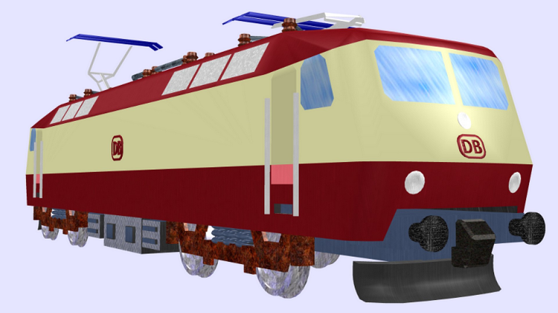 Class 120 electric locomotive model - TurboSquid 1707612